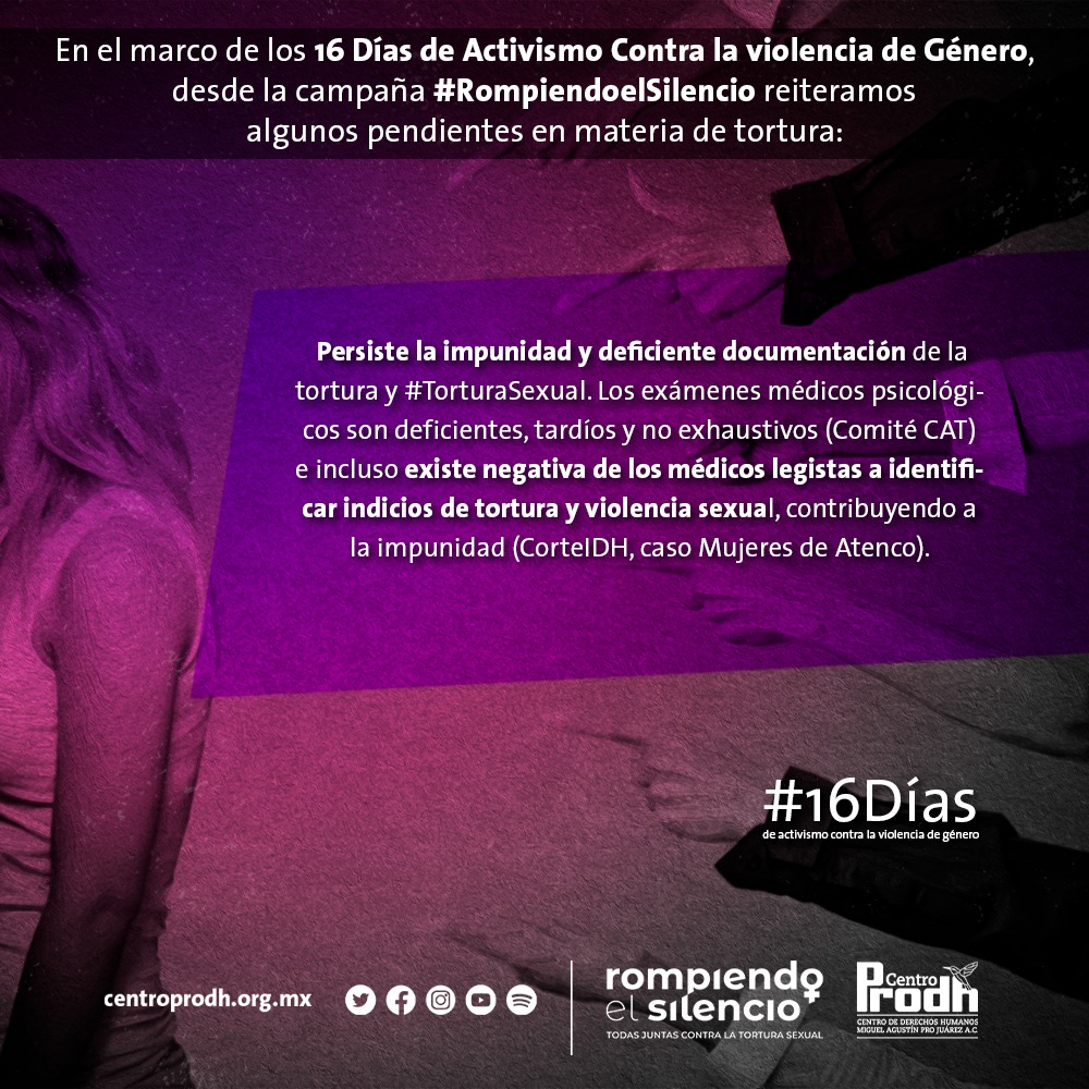Pendientes Del Estado Para Combatir La Tortura Y Tortura Sexual