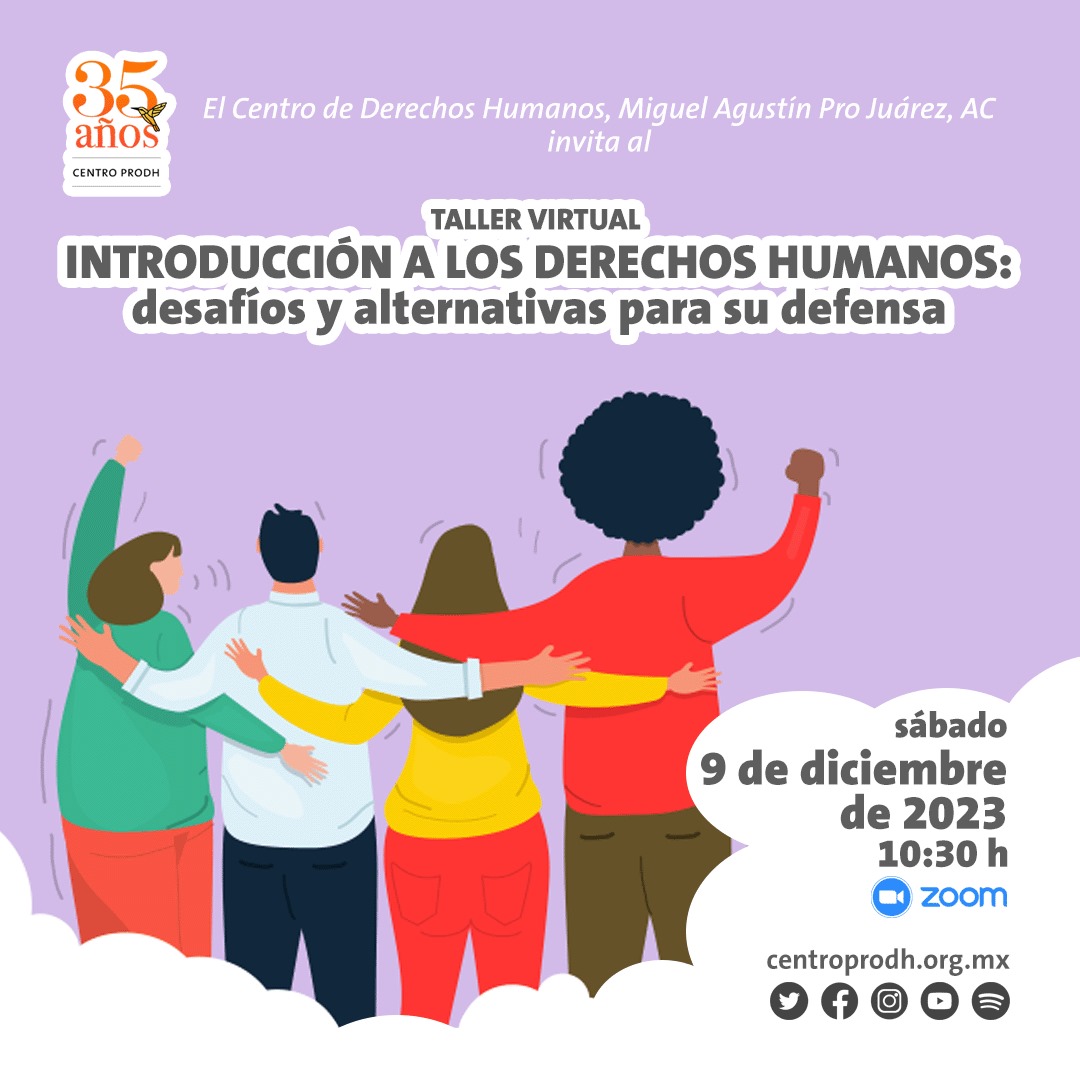 Taller: introducción a los derechos humanos, desafíos y alternativas ...